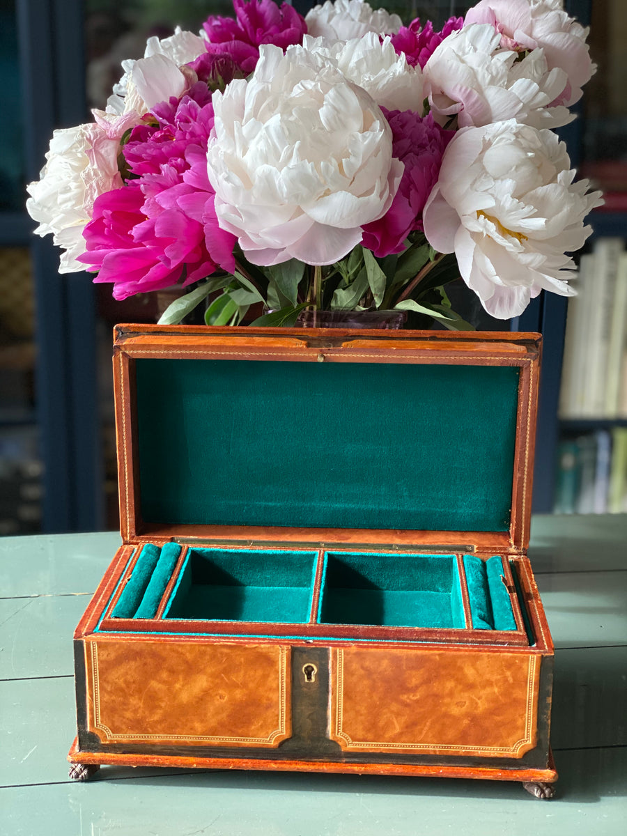 Antique Edwardian Large Jewelry Storage Box – Through The Louping Glass